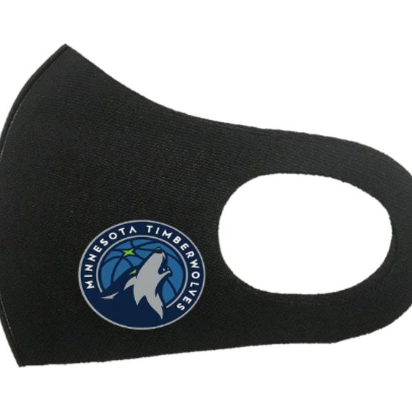 Handmade | Accessories | Minnesota Timberwolves Face Mask Washable ...